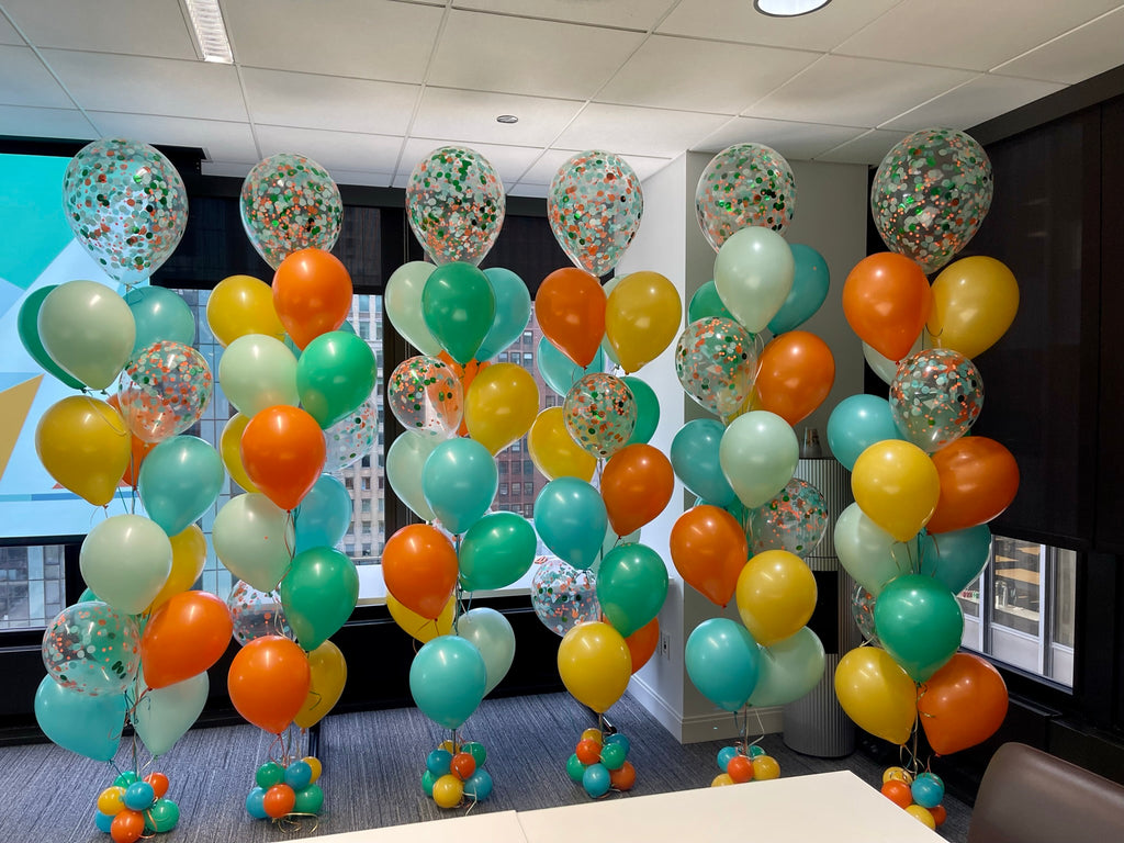 Confetti Helium Balloon Bouquets