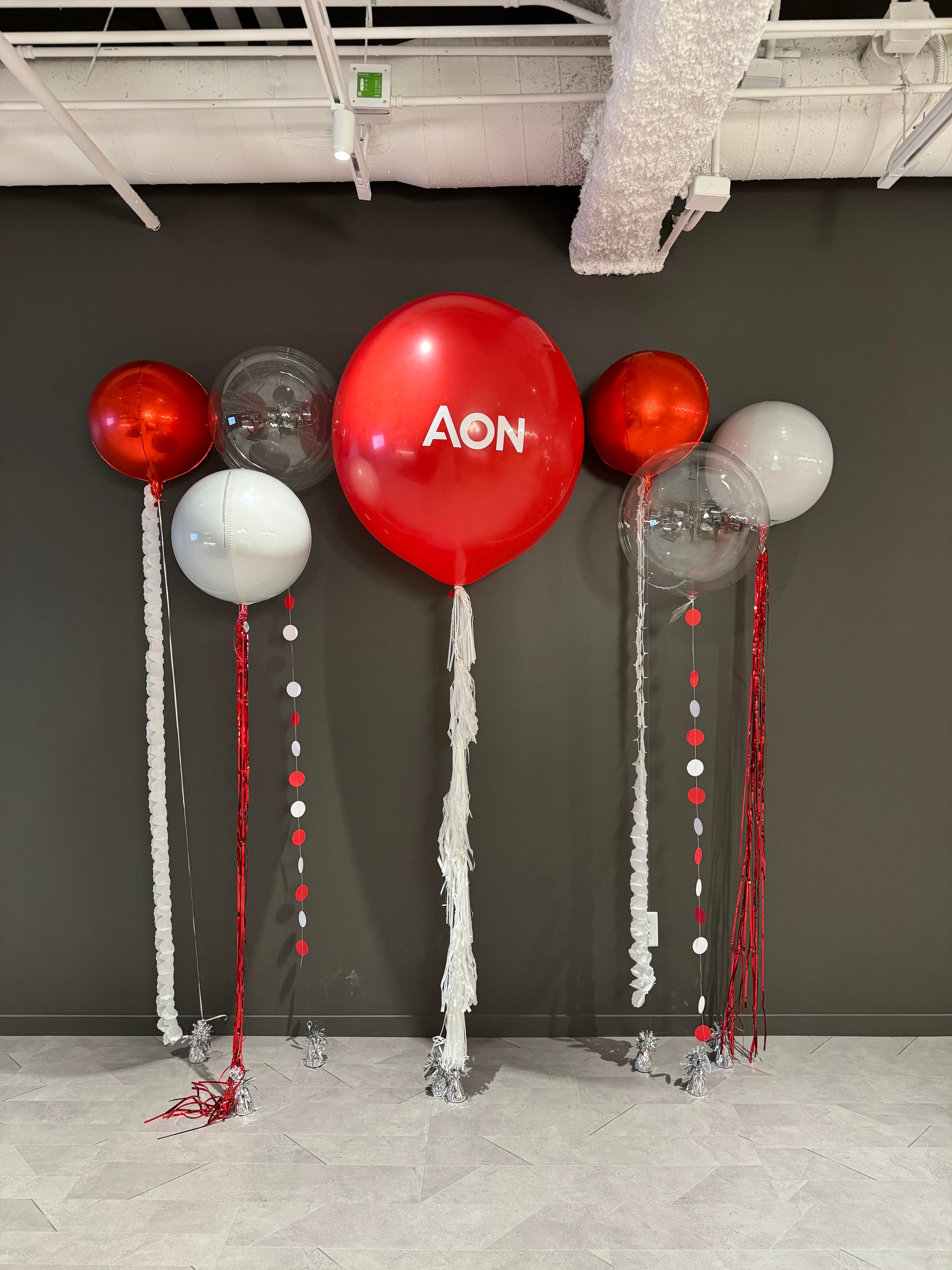 Corporate Custom Company Logo Balloons