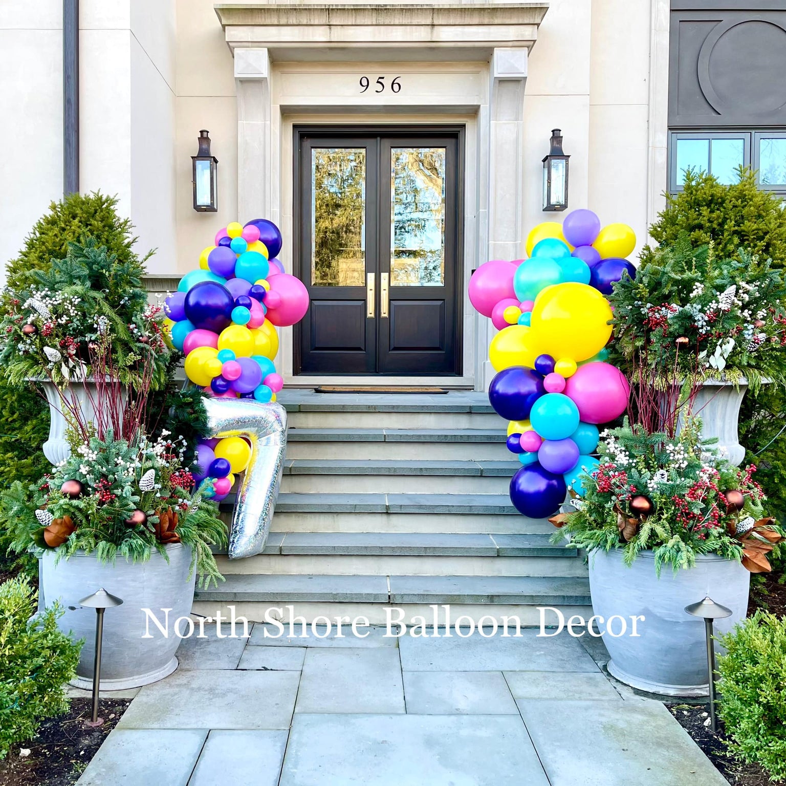 Lisa Frank Party Porch Garland