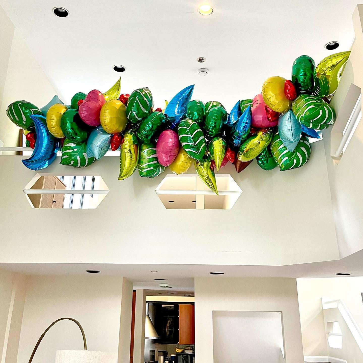 Jungle Latex Free Birthday Garland