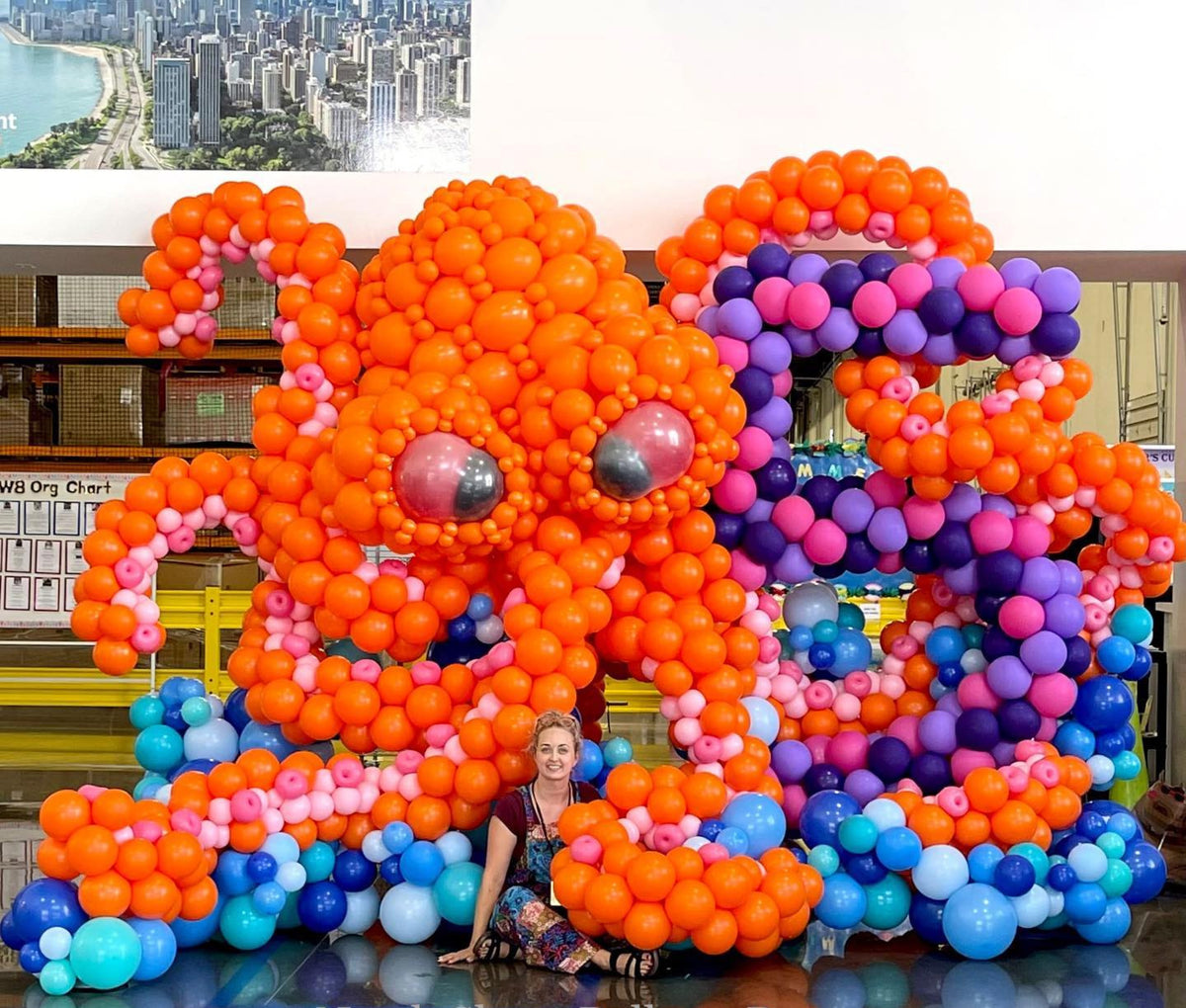 how to make octopus out of balloons
